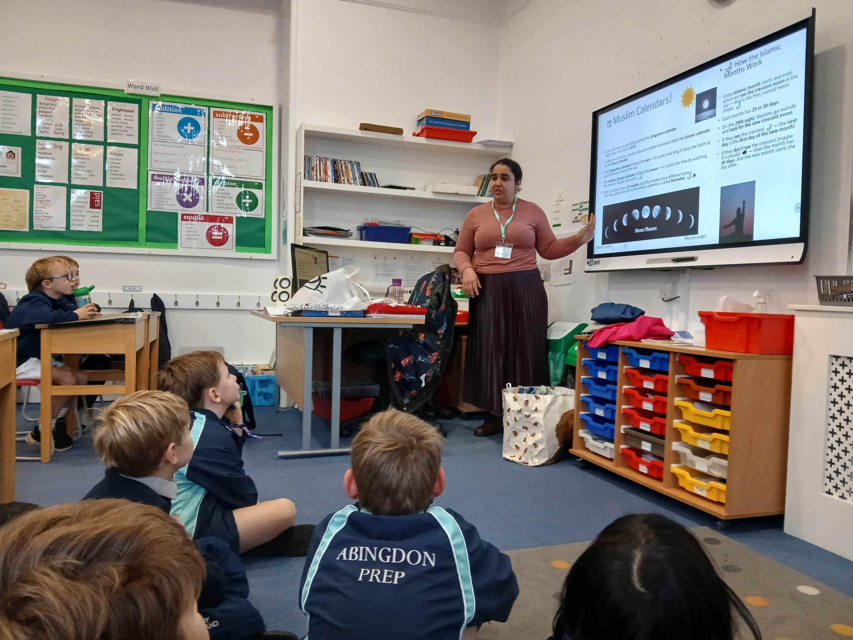 Guest speaker visits Year 3 - Abingdon Prep School