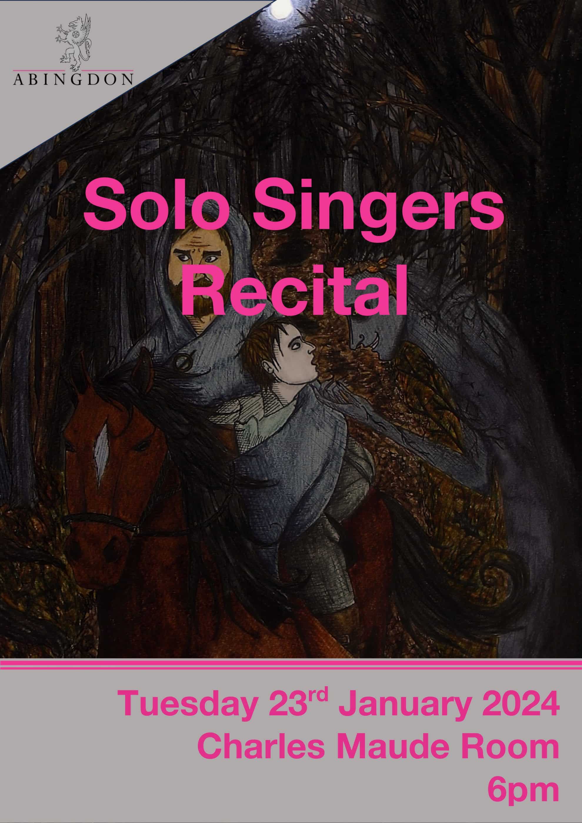Solo Singers' Recital - Abingdon Leisure