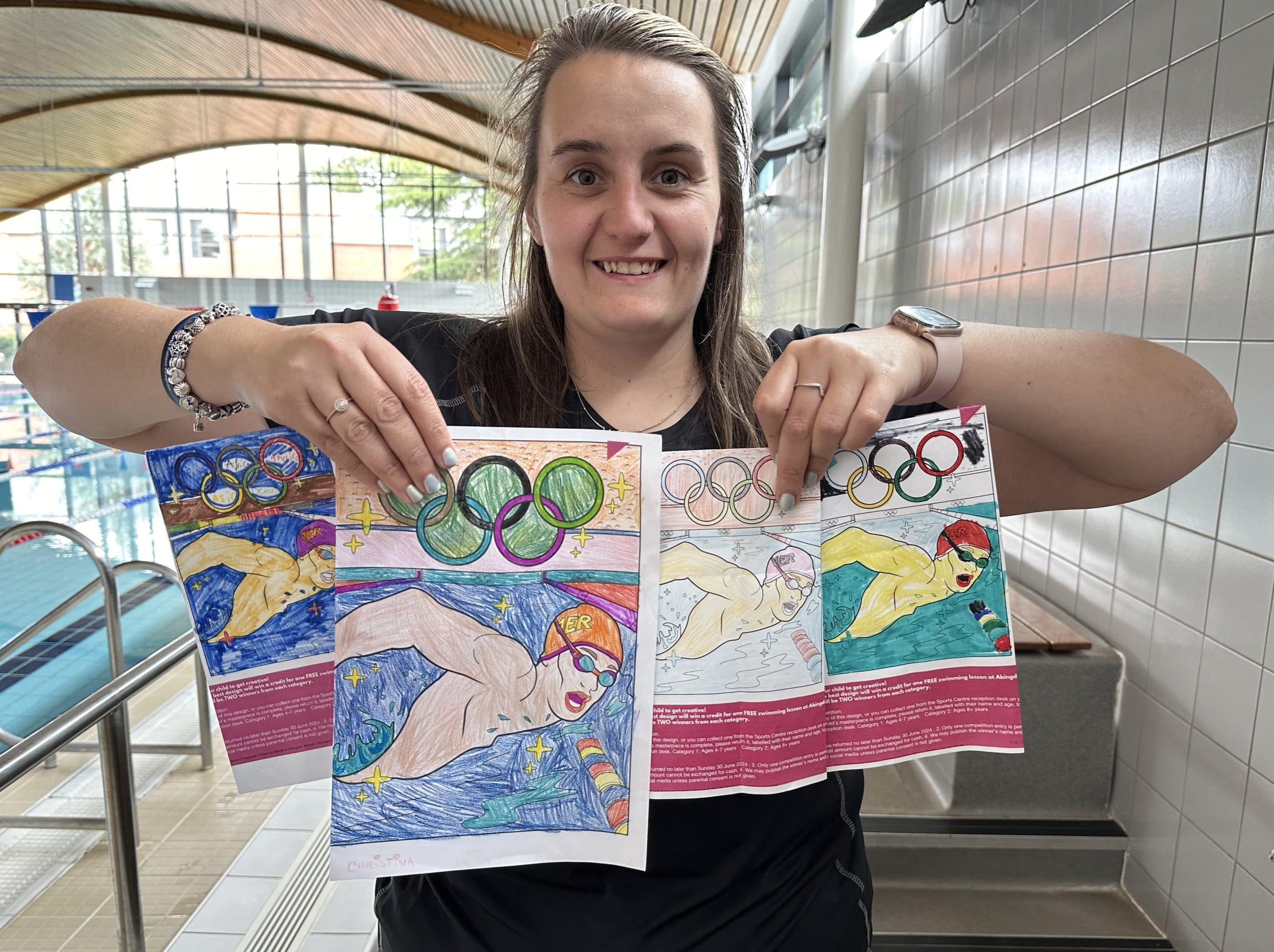 Summer term colouring competition winners - Abingdon Leisure