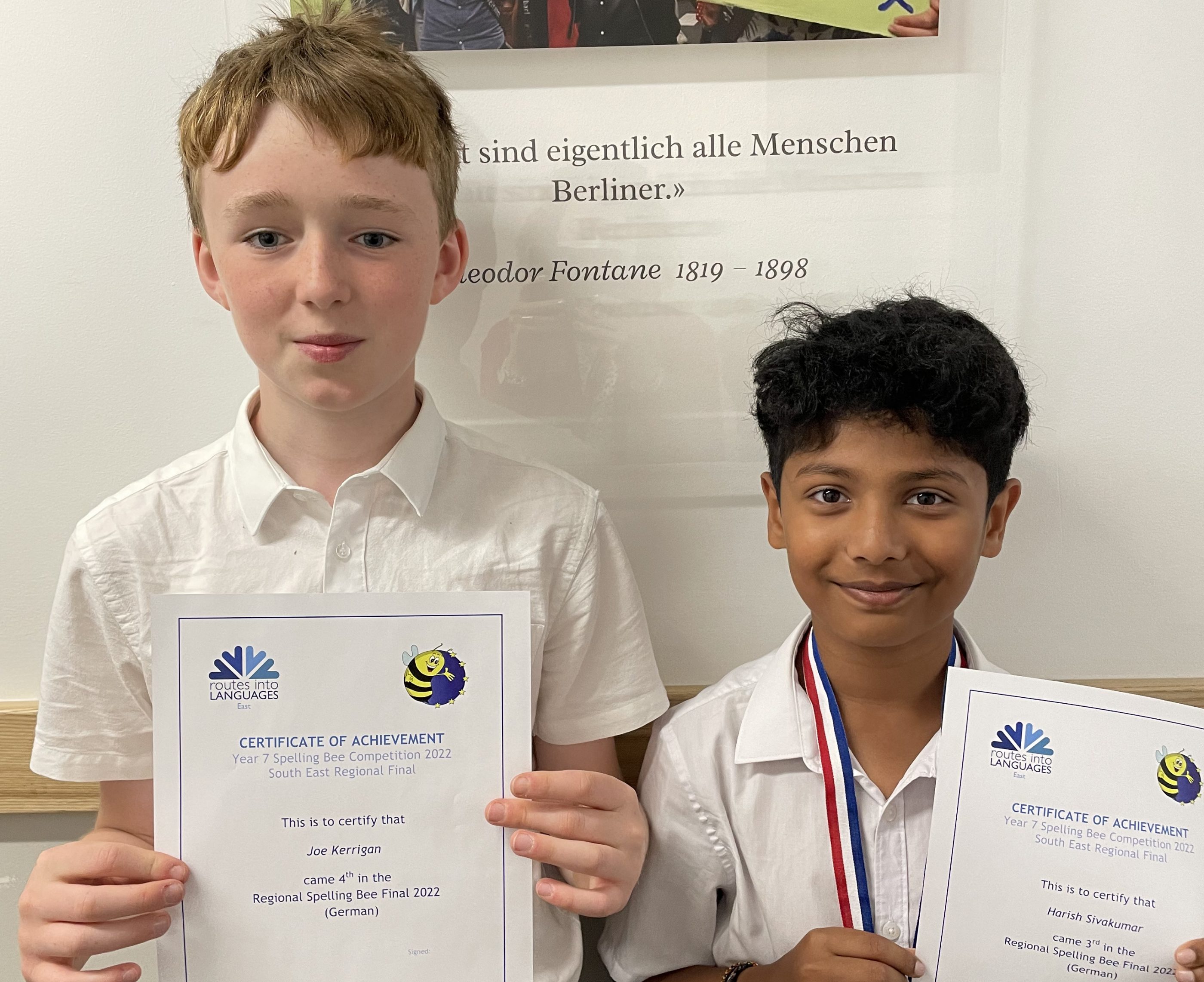 German spelling bee - Abingdon Senior School