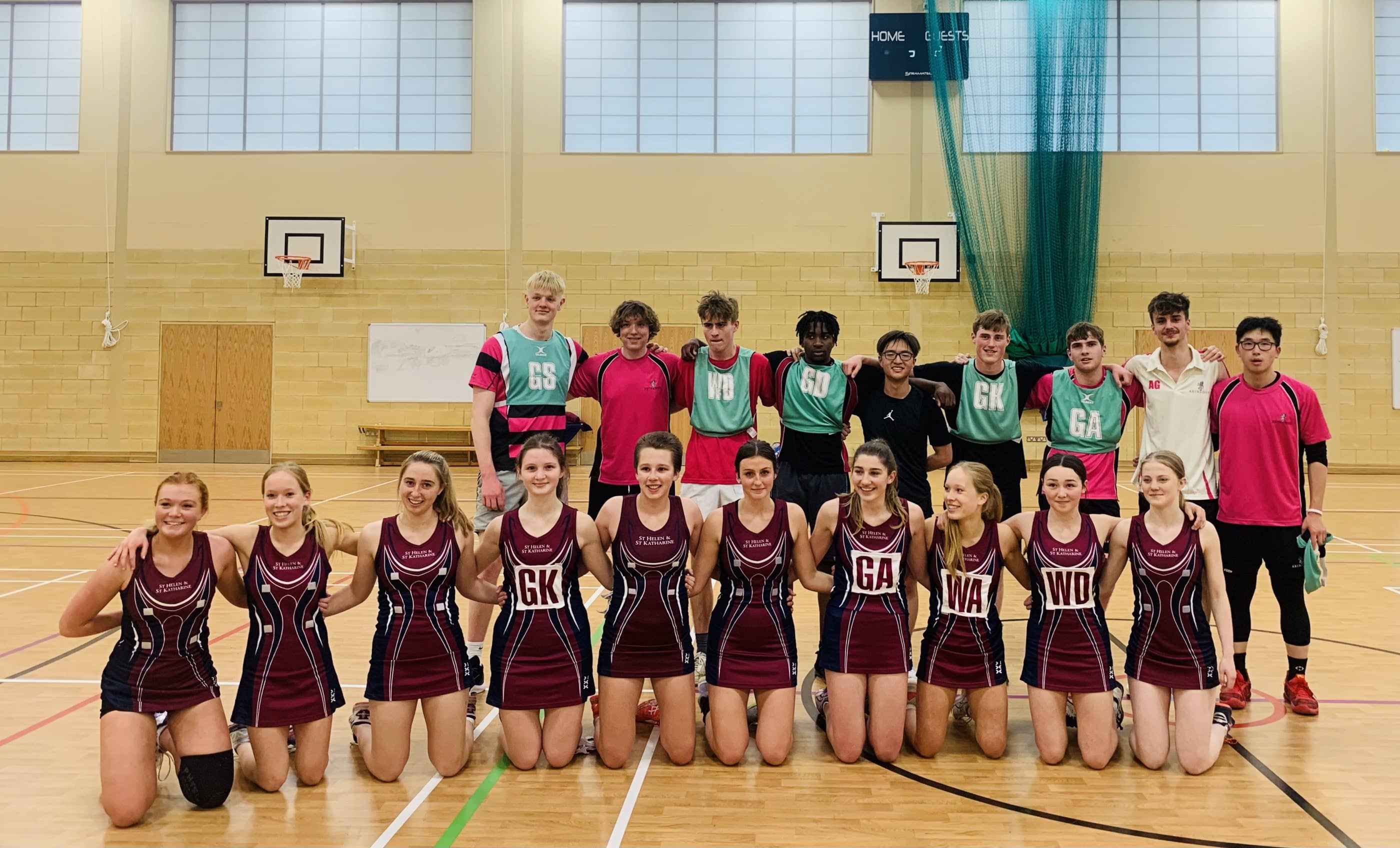 Netball vs SHSK - Abingdon Senior School