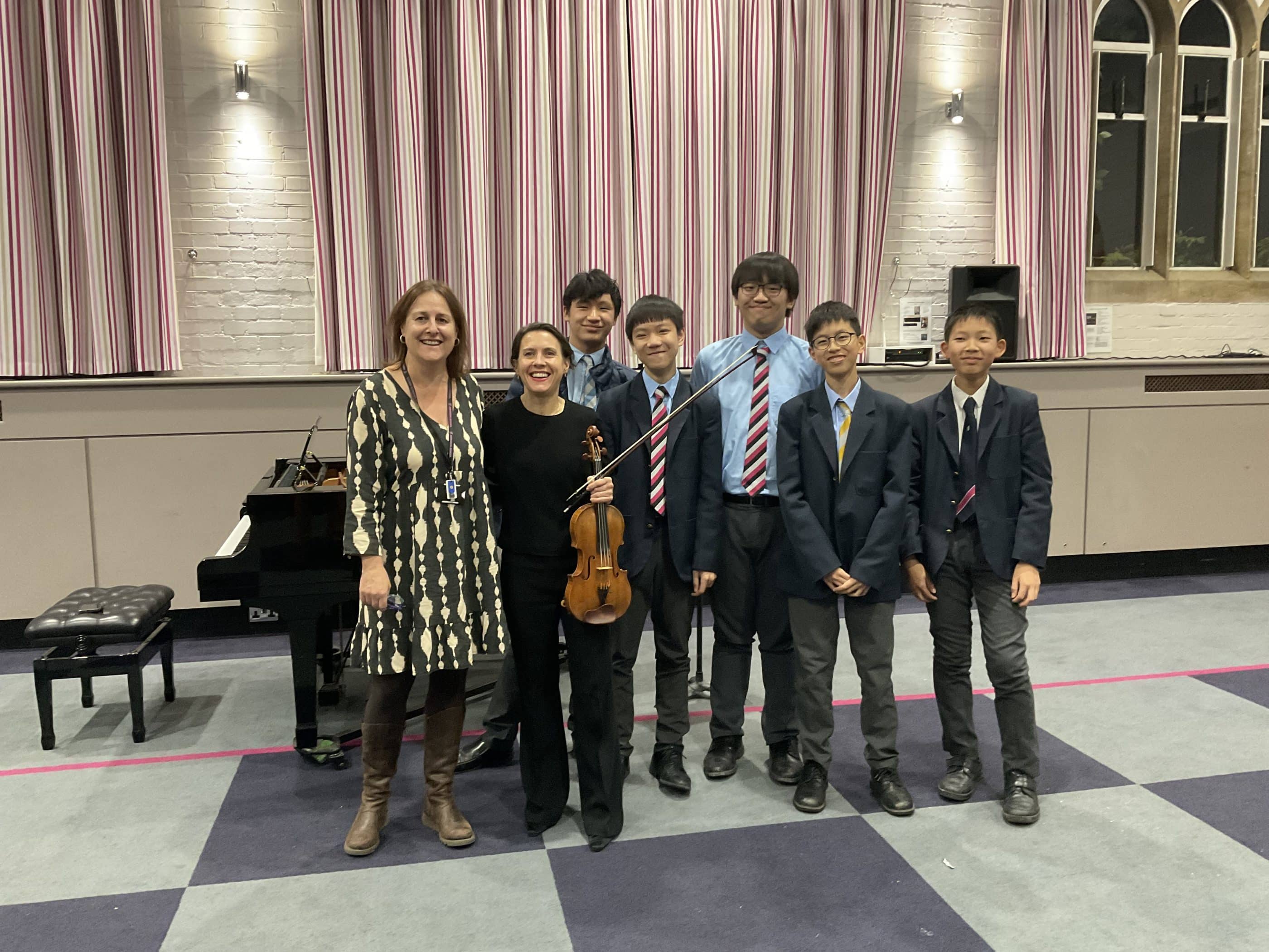 Violin Masterclass - Abingdon Senior School